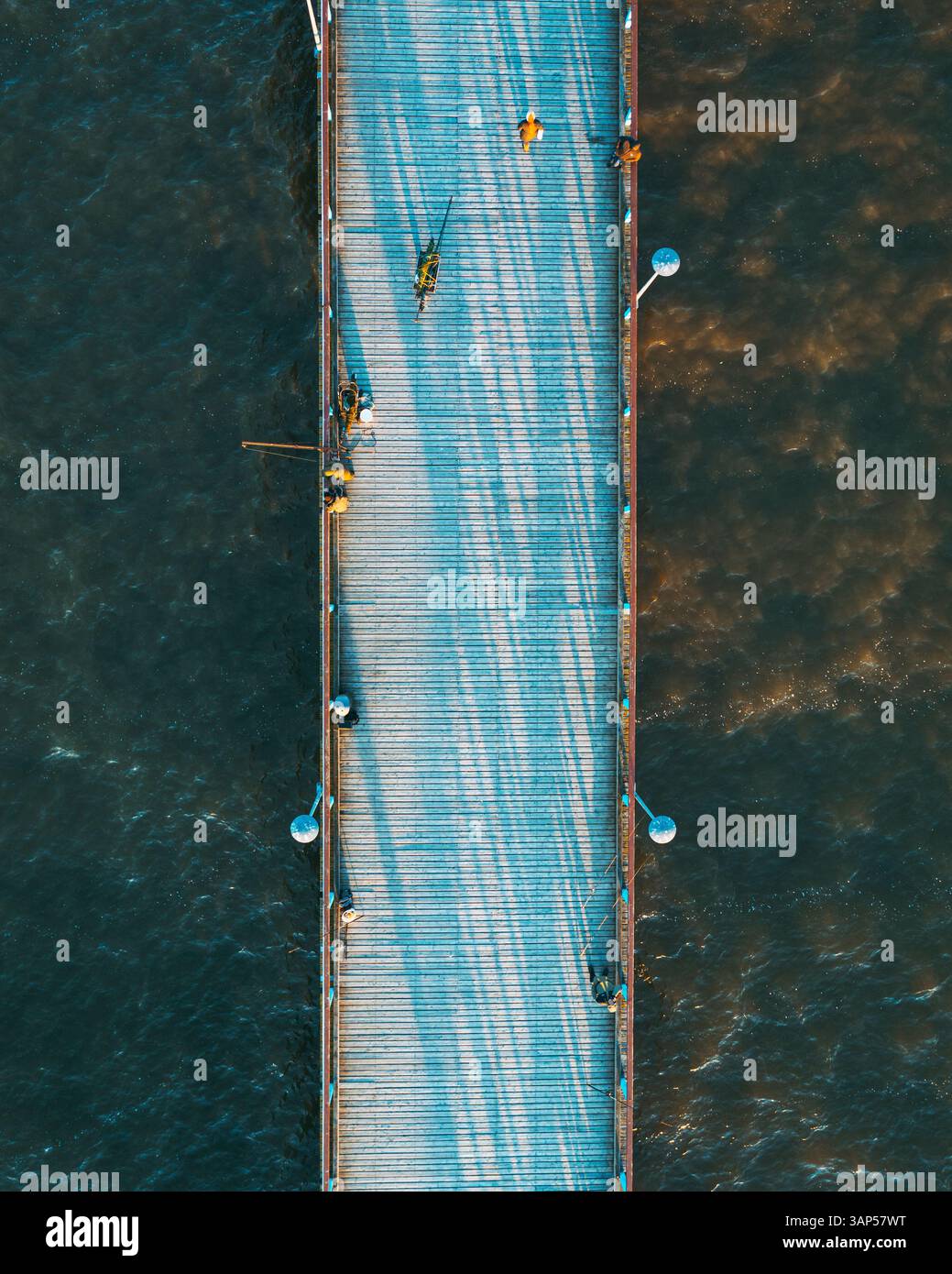 Aerial people walking on palanga hi-res stock photography and images ...