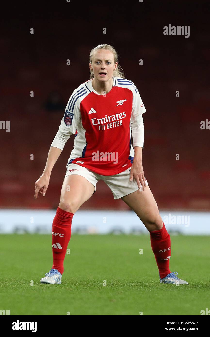 London, UK. 15th Apr, 2025. Amanda Ilestedt of Arsenal Women during the ...