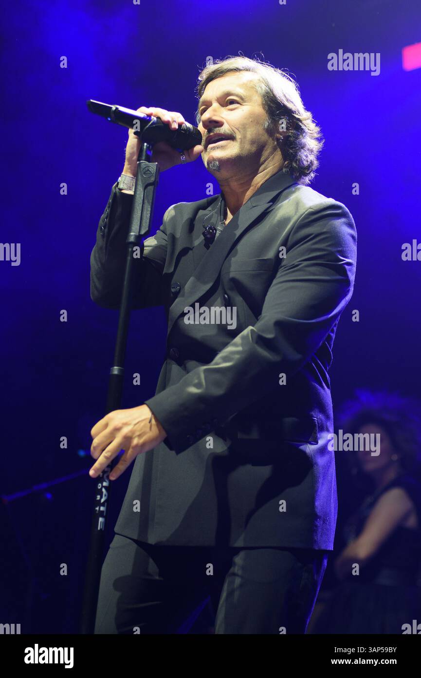 Madrid, Spain. 15th Apr, 2025. The Argentine singer Diego Torres ...