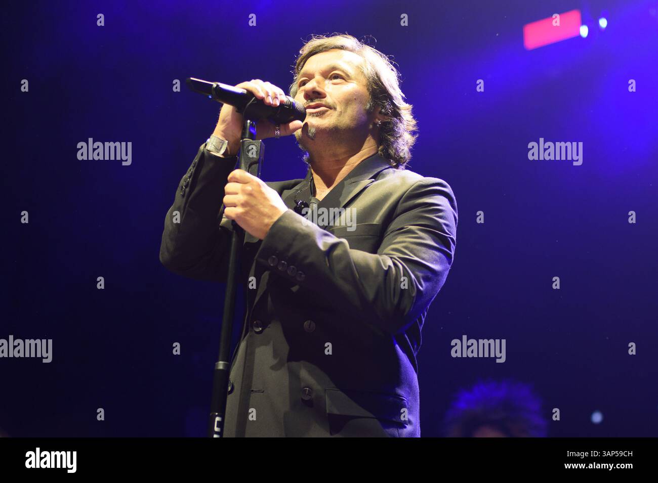 Madrid, Spain. 15th Apr, 2025. The Argentine singer Diego Torres ...
