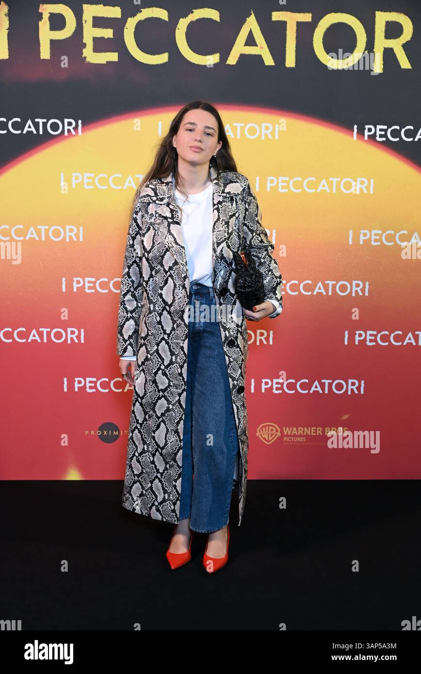 Milan, Italy. 15th Apr, 2025. Milan, film “I Peccatori” photocall ...