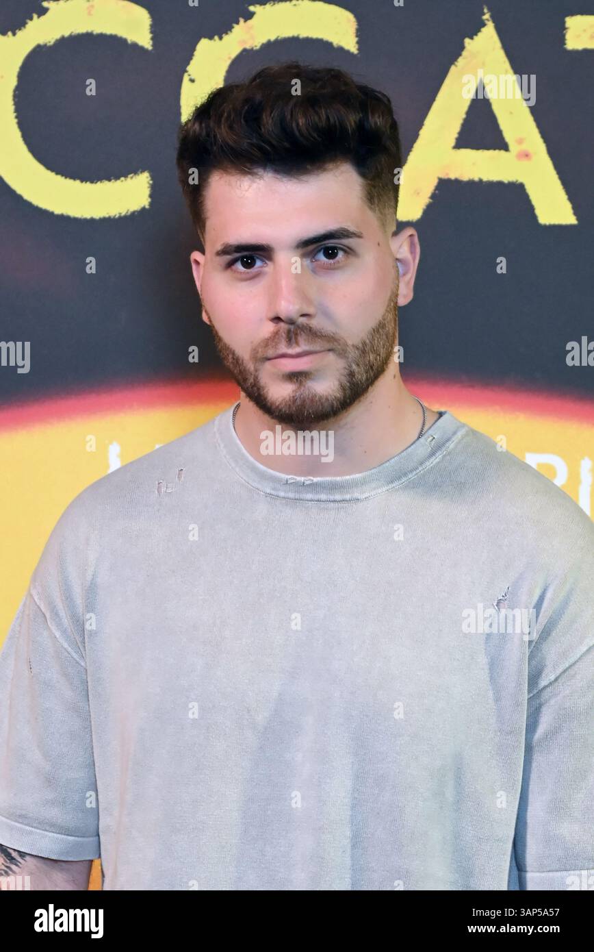 Milan, Italy. 15th Apr, 2025. Milan, film “I Peccatori” photocall ...