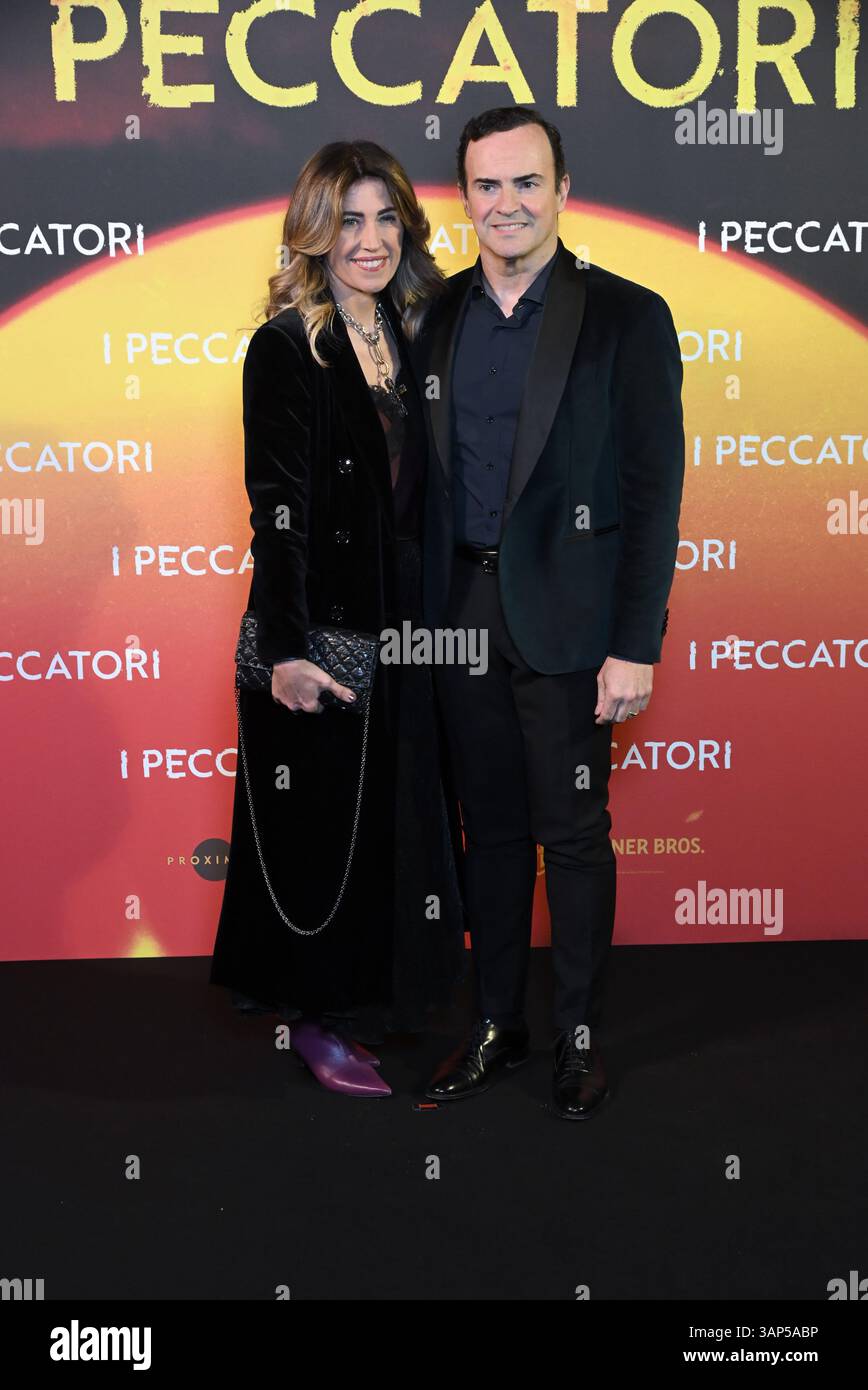 Milan, Italy. 15th Apr, 2025. Milan, film “I Peccatori” photocall ...