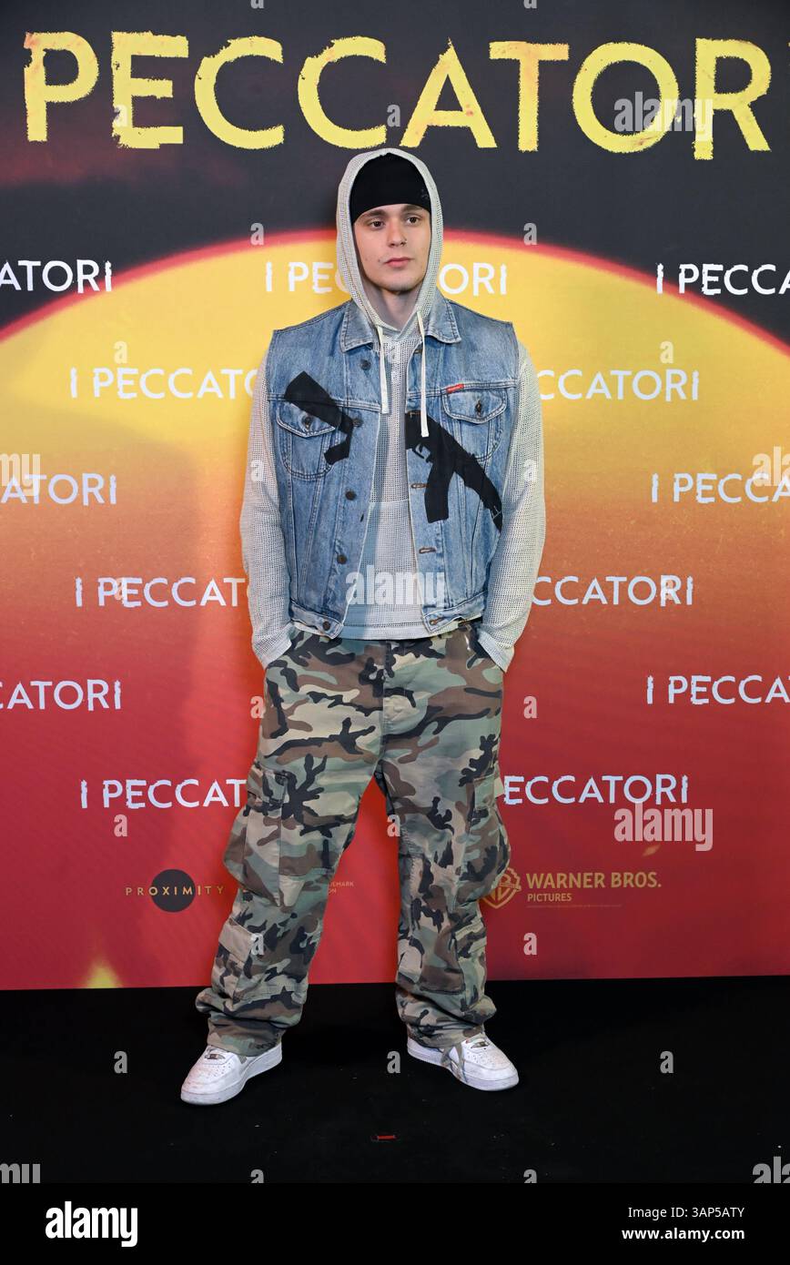 Milan, Italy. 15th Apr, 2025. Milan, film “I Peccatori” photocall ...