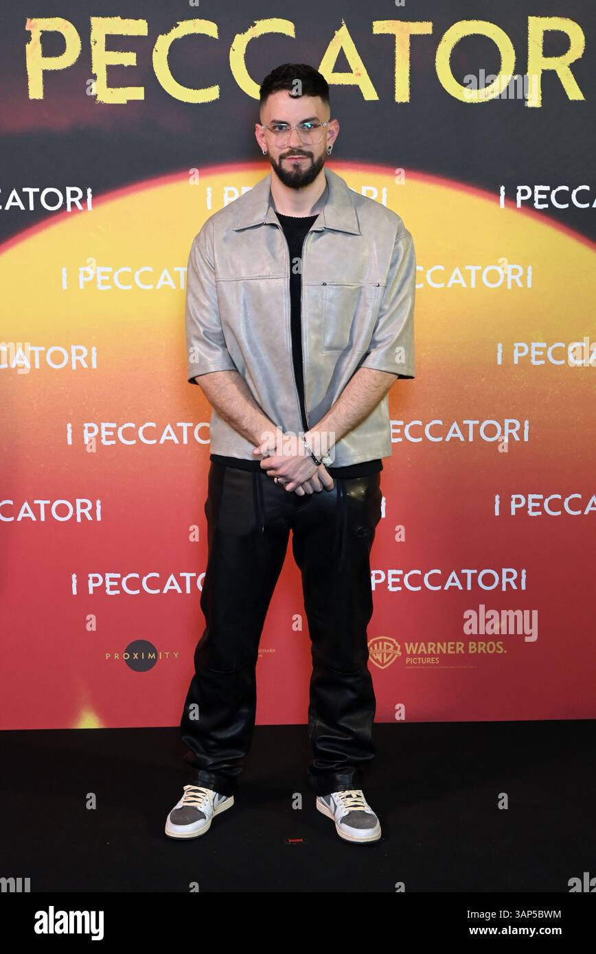 Milan, Italy. 15th Apr, 2025. Milan, film “I Peccatori” photocall ...