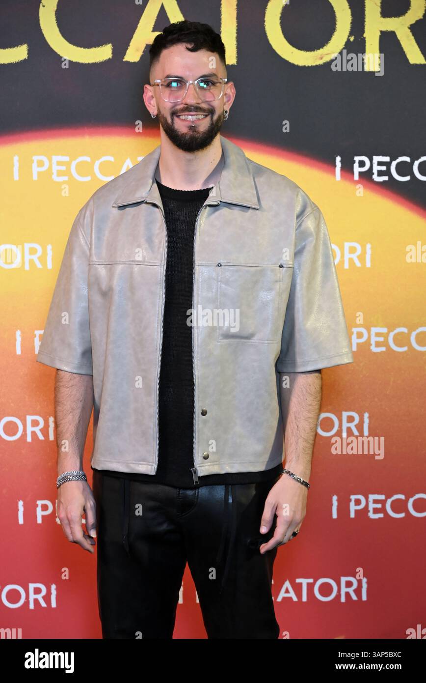 Milan, Italy. 15th Apr, 2025. Milan, film “I Peccatori” photocall ...