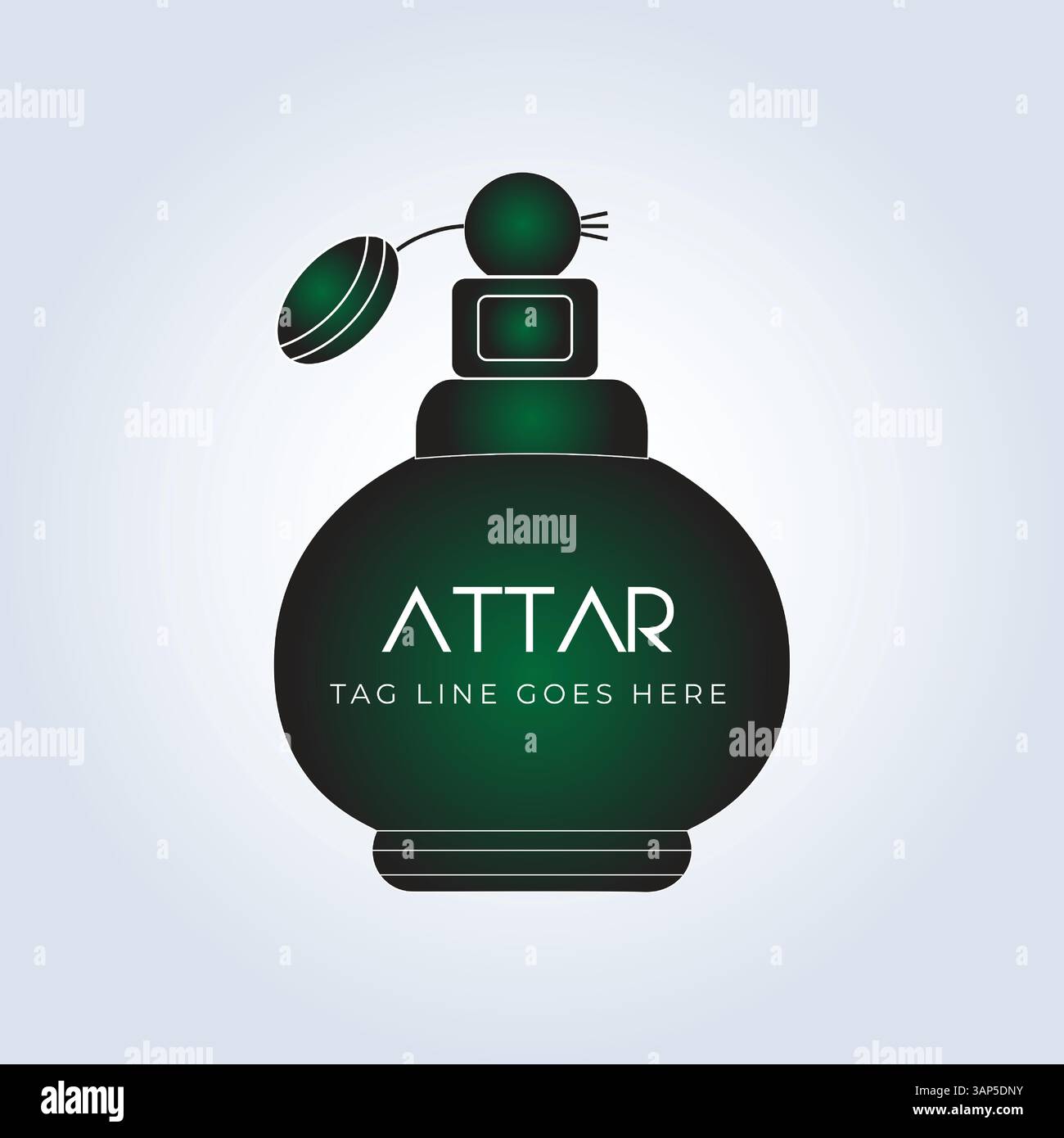 perfume logo, perfume shop, Luxury perfume, bottle, green color ...