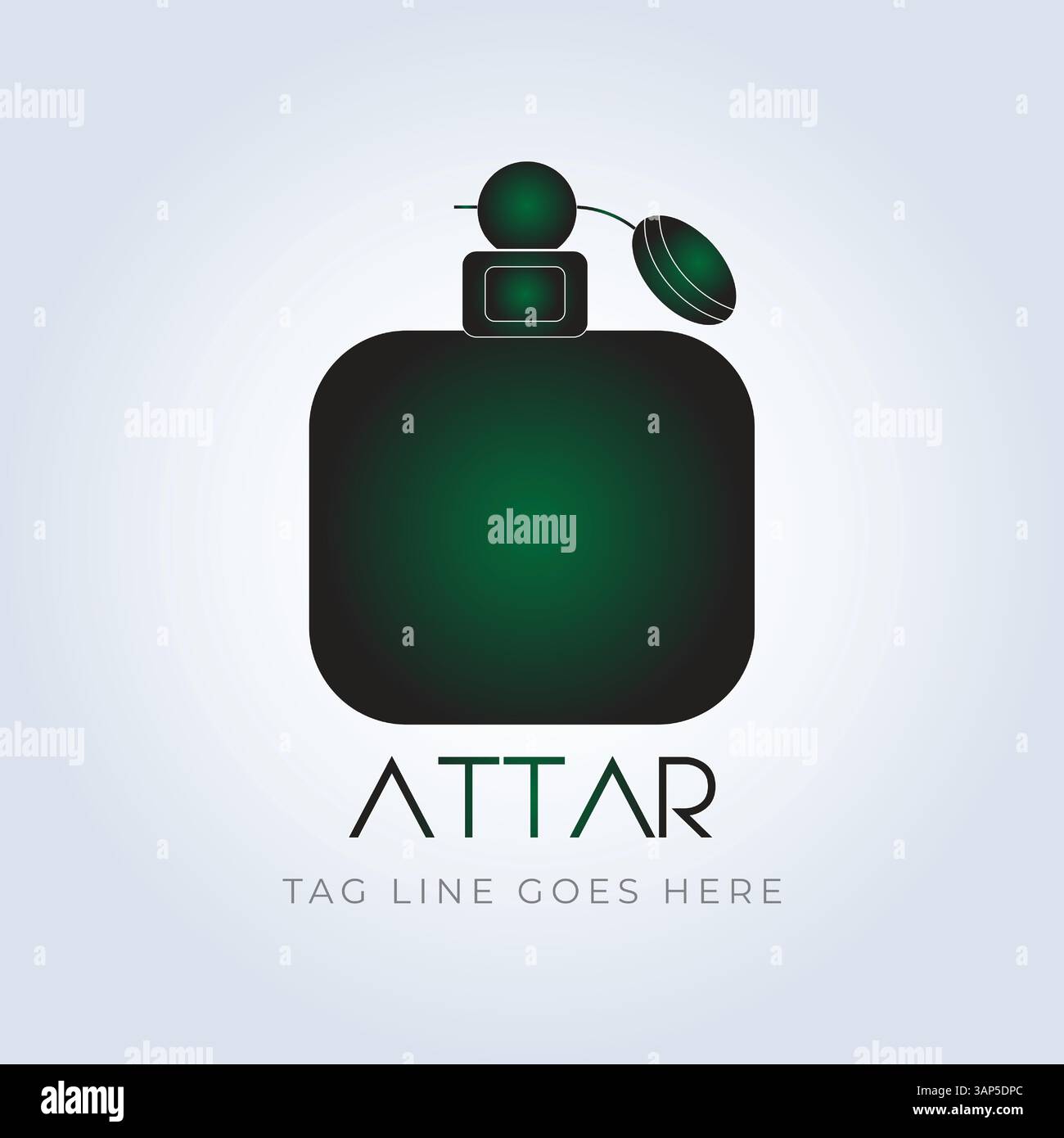 perfume logo, perfume shop, Luxury perfume, bottle, green color ...