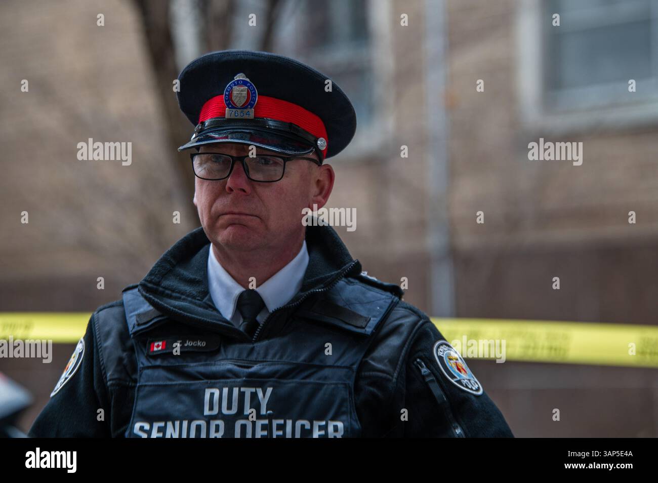 Toronto, Canada. 15th Apr, 2025. Toronto Police Duty Inspector Todd ...