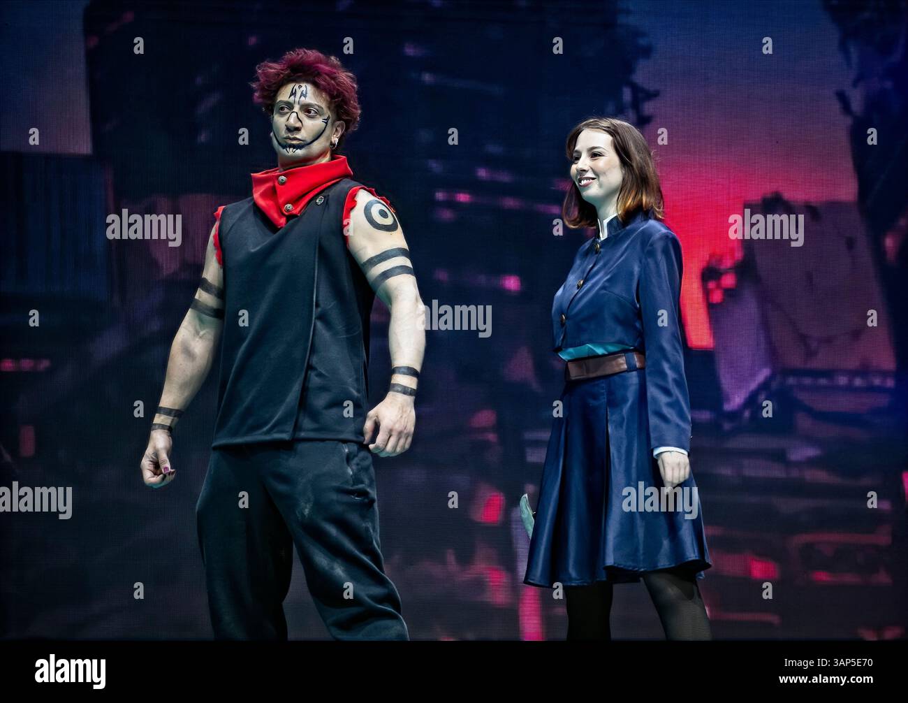 Italy Piedmont Turin Lingotto Fair Torino Comics 2025 - Cosplayers ...