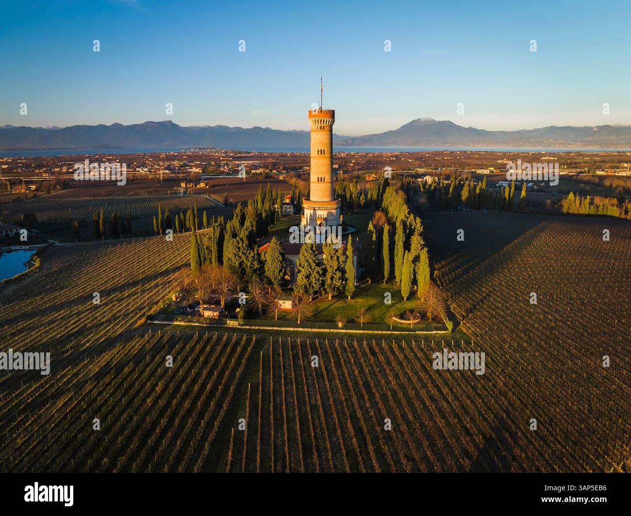 Solferino ancient tower hi-res stock photography and images - Alamy