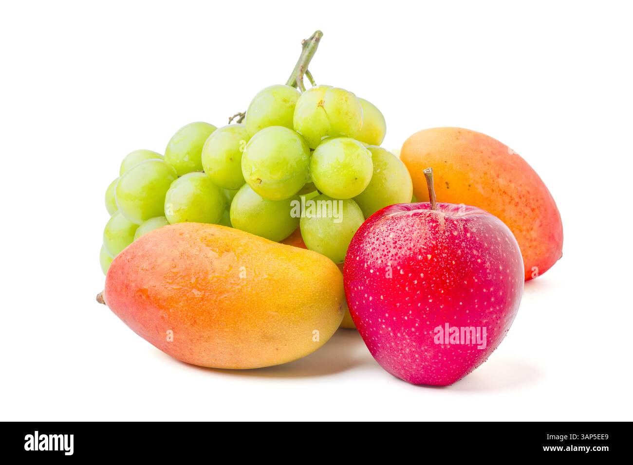 Colorful mix fresh organic summer Cut Out Stock Images & Pictures - Alamy