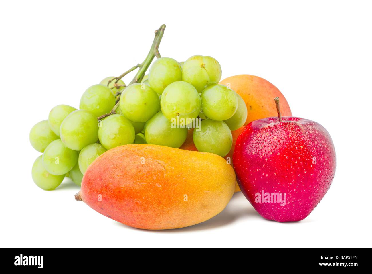 Colorful mix fresh organic summer Cut Out Stock Images & Pictures - Alamy