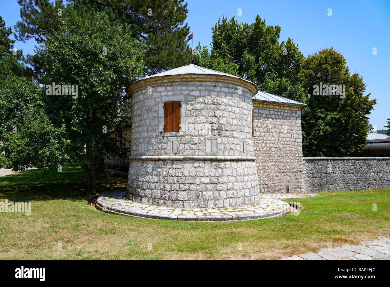Biljarda (Billiard House), a former royal residence in Cetinje, the old ...