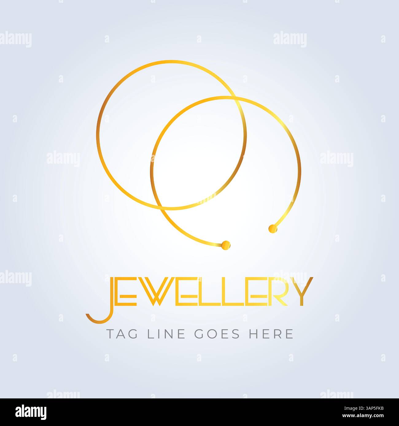 Golden ring, jewellery logo, jewellery shop logo, golden color, unique ...