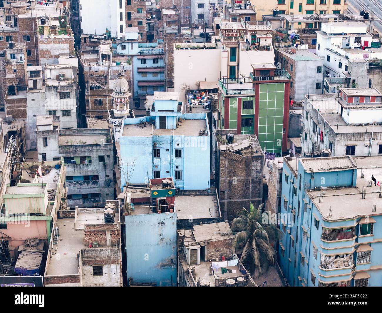 Drone view rooftops balconies high hi-res stock photography and images - Alamy