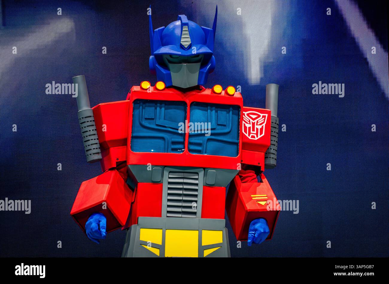 Italy Piedmont Turin Lingotto Fair Torino Comics 2025 Optimus Prime By ...
