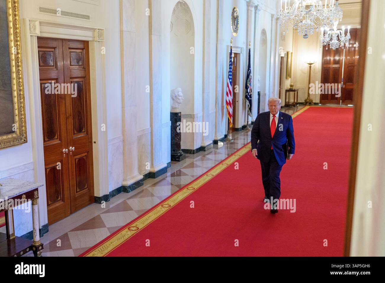 Washington, United States. 15th Apr, 2025. President Donald Trump ...