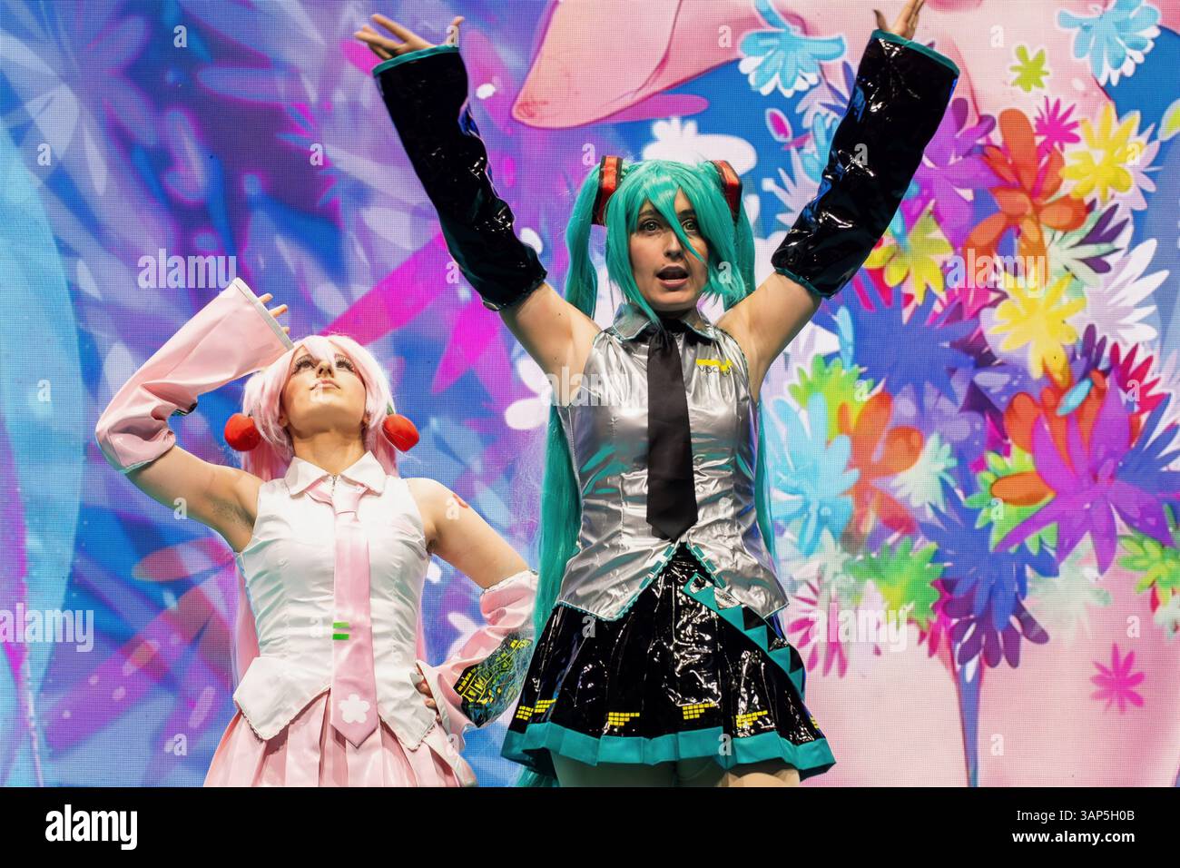 Italy Piedmont Turin Lingotto Fair Torino Comics 2025 Hatsune Miku ...