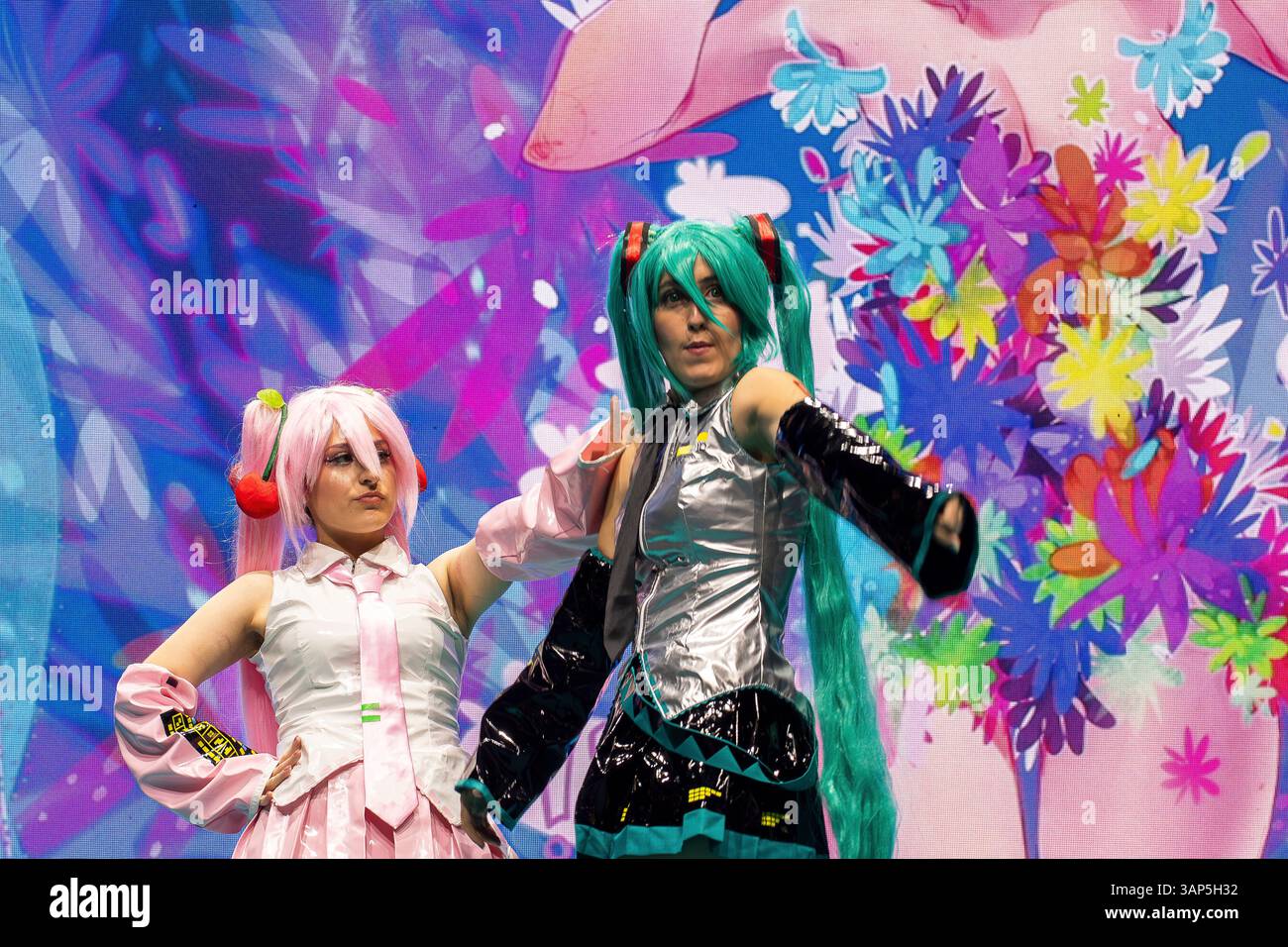 Italy Piedmont Turin Lingotto Fair Torino Comics 2025 Hatsune Miko ...