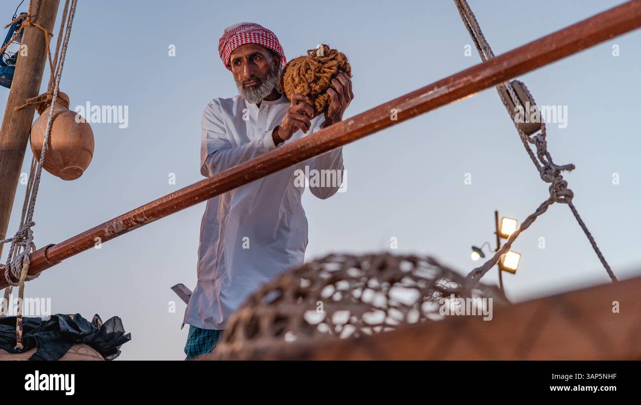 Doha, Qatar - December 14, 2024: Traditional Dhow Boat Festival at ...