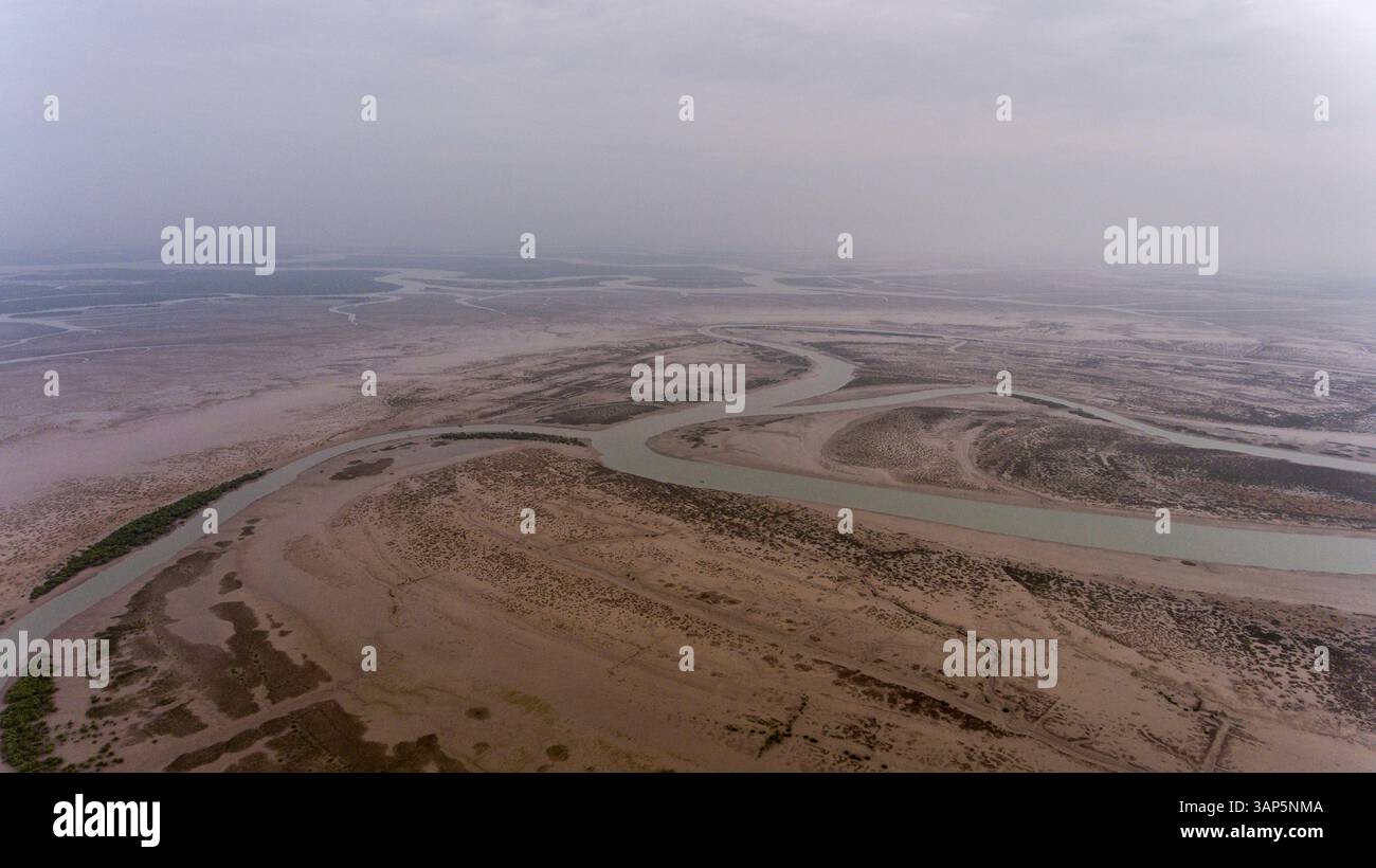 Aerial view beautiful mangroves winding hi-res stock photography and ...