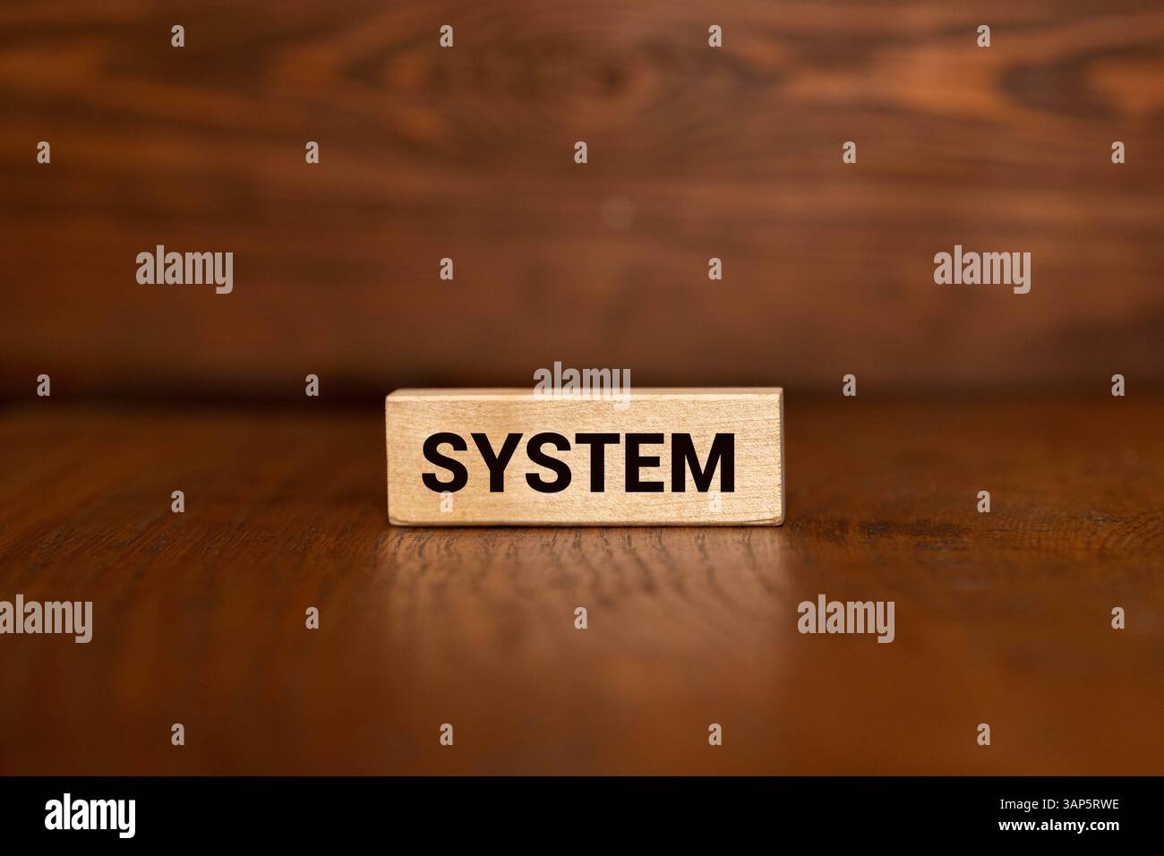 Cms Content Management System Concept Wooden Block With Content