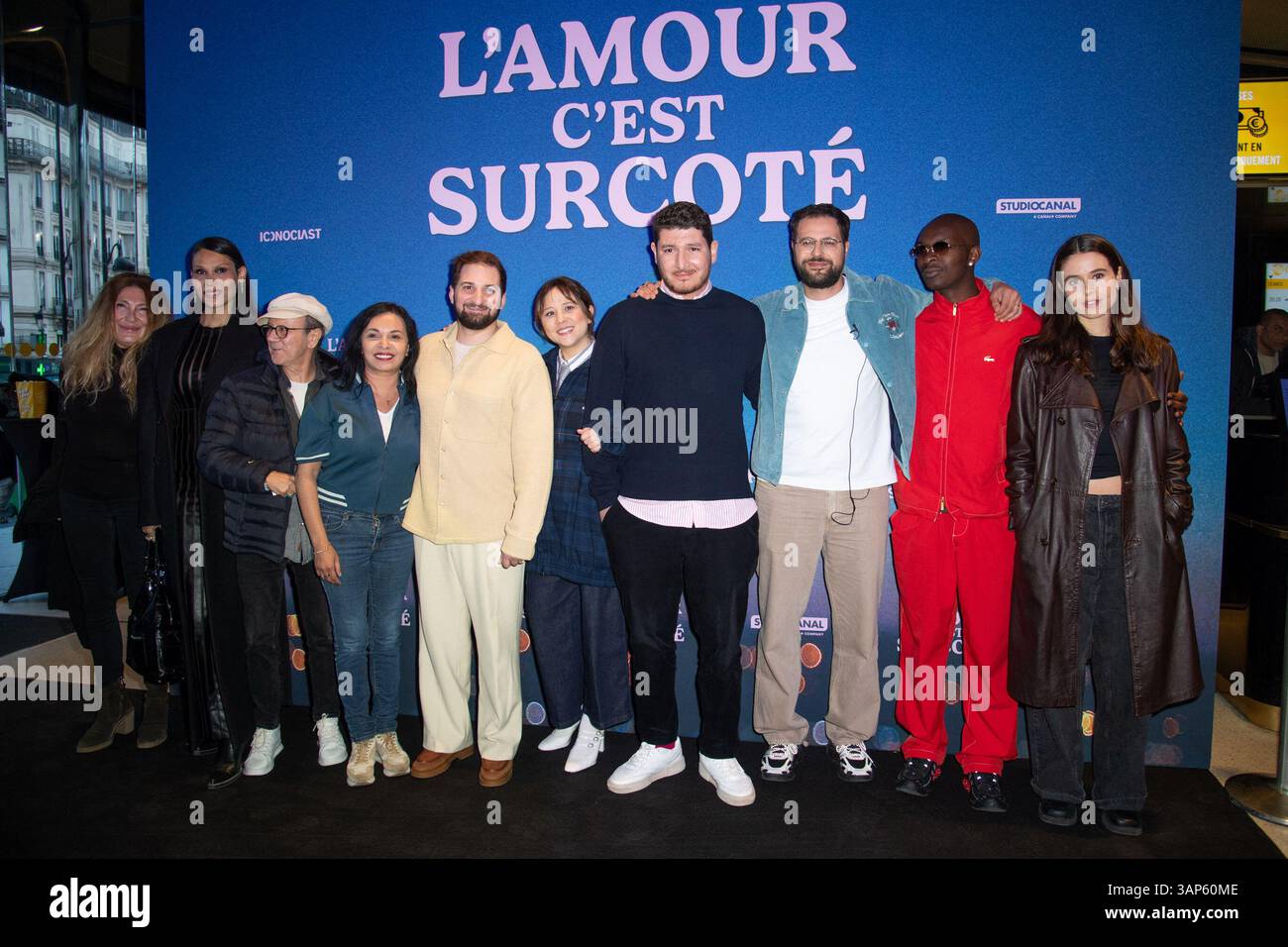 Paris, France. 15th Apr, 2025. Isabelle Malin, Claude-Emmanuelle Gajan ...