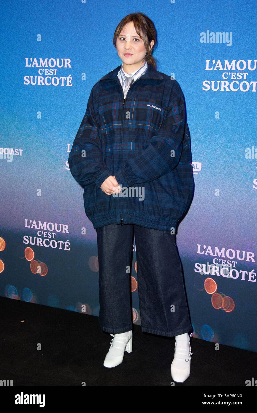 Laura Felpin attending the L'Amour C'est Surcote Premiere at the Pathe ...