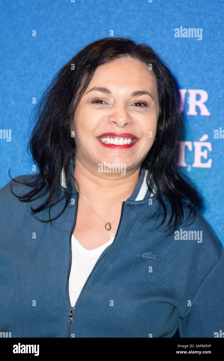 Saida Jawad attending the L'Amour C'est Surcote Premiere at the Pathe ...