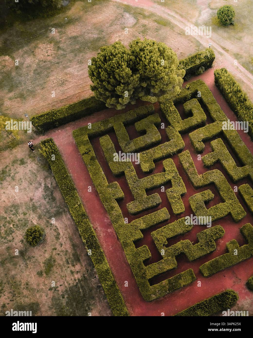 Aerial view of maze in Antalya, Turkey Stock Photo - Alamy