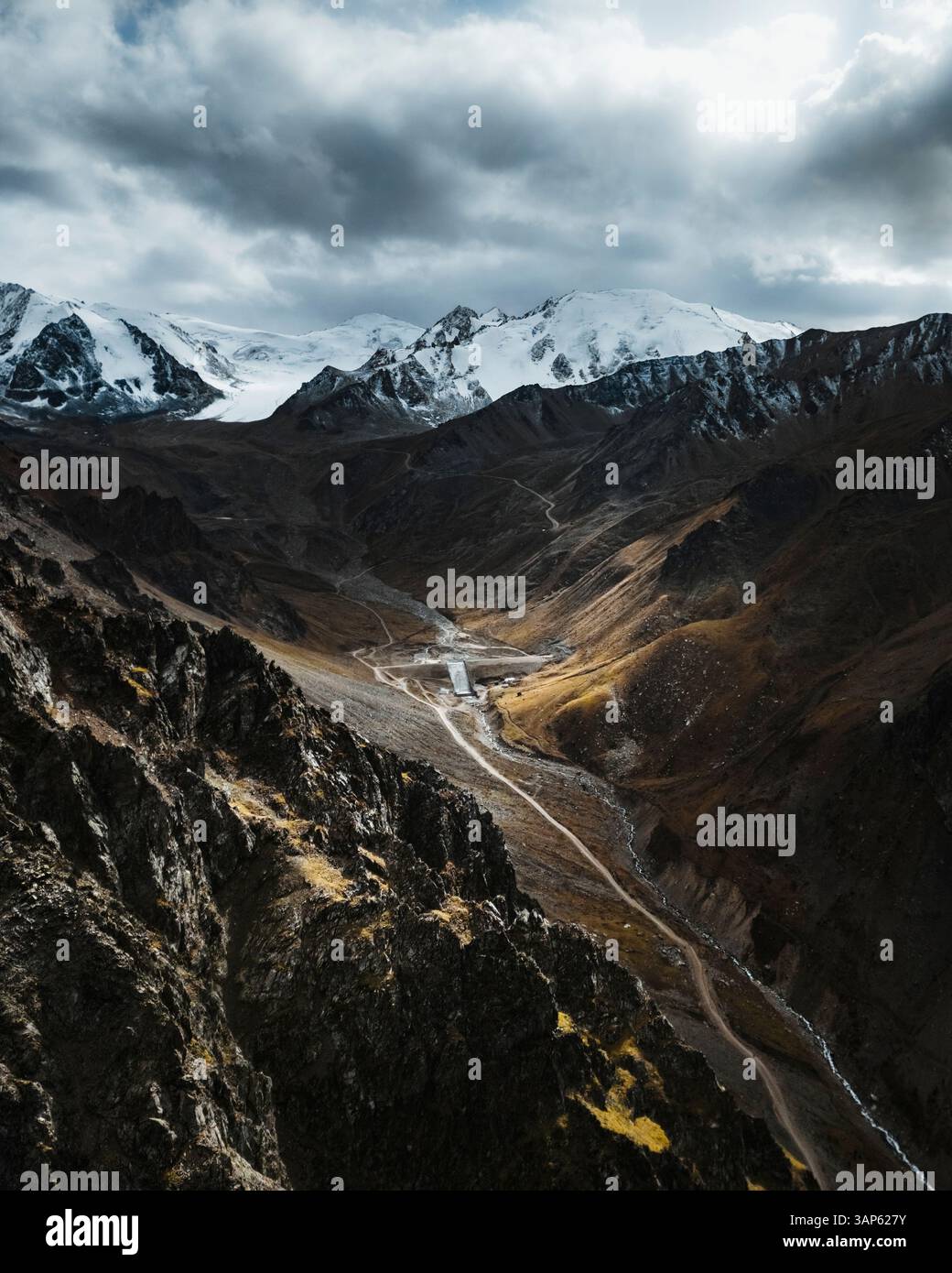 Aerial view of Mt Talgar in Almaty, Kazakhstan Stock Photo - Alamy
