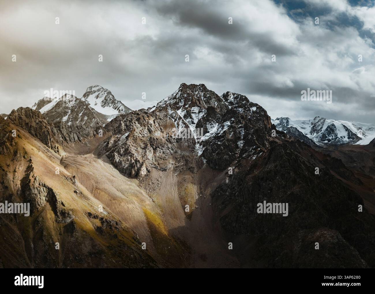 Aerial view of Mt Talgar in Almaty, Kazakhstan Stock Photo - Alamy