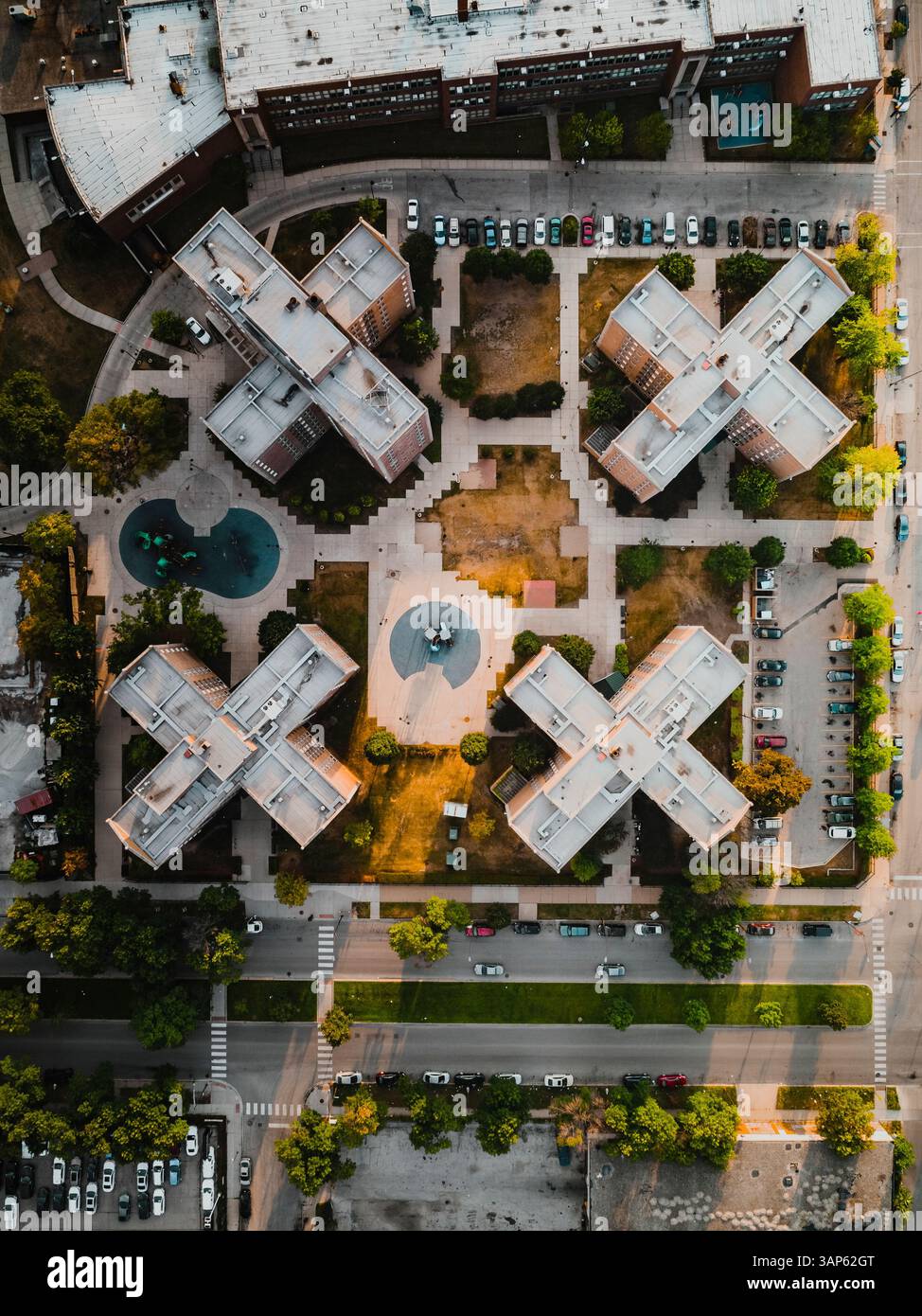 Residential area chicago hi-res stock photography and images - Alamy
