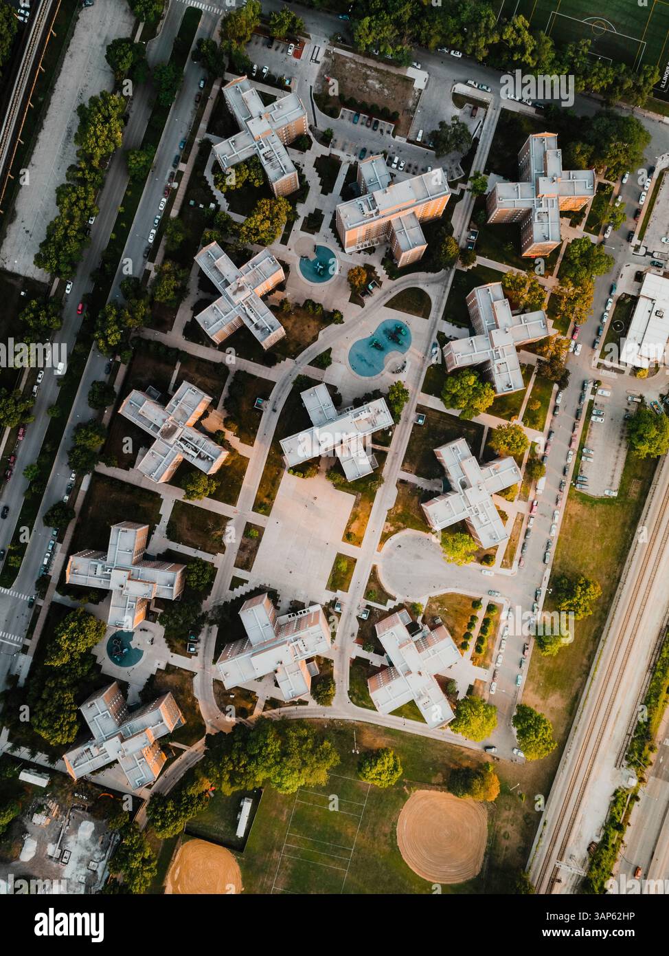 Residential area chicago hi-res stock photography and images - Alamy