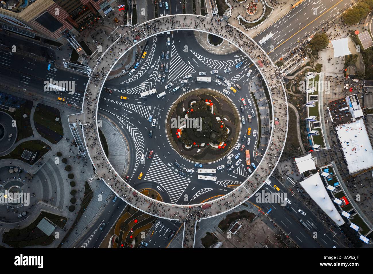 Lujiazui birds eye view hi-res stock photography and images - Alamy