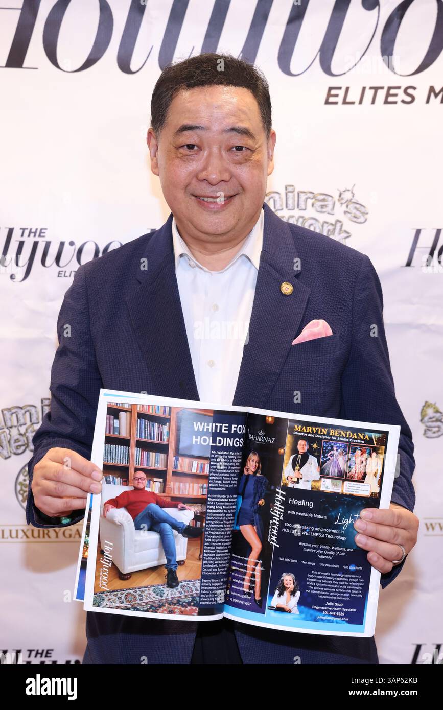 North Hollywood, California, USA. 13th April, 2025. TV host Joey Zhou ...