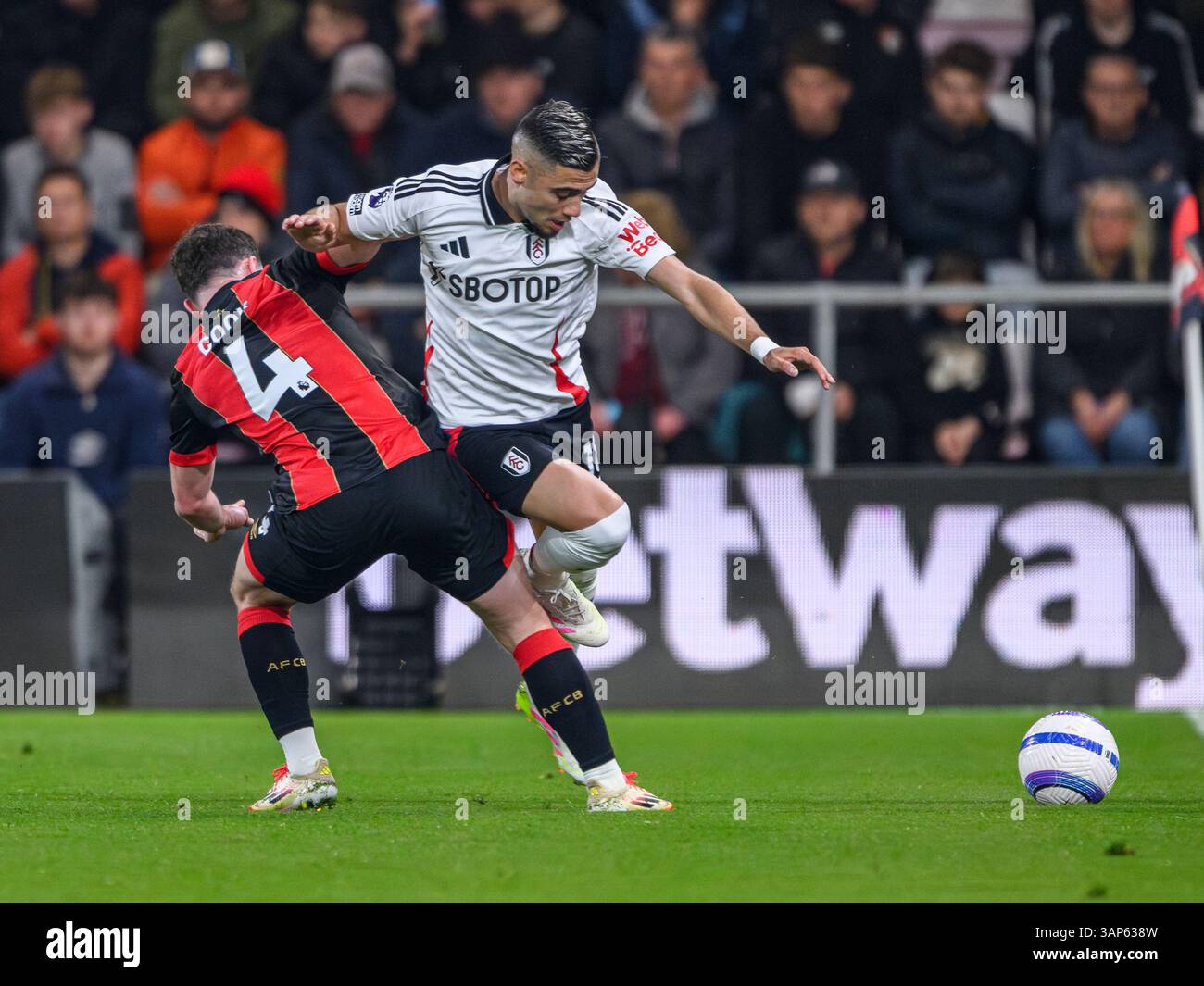 Bournemouth, UK. 14th Apr, 2025. Vitality Stadium Bournemouth, England ...
