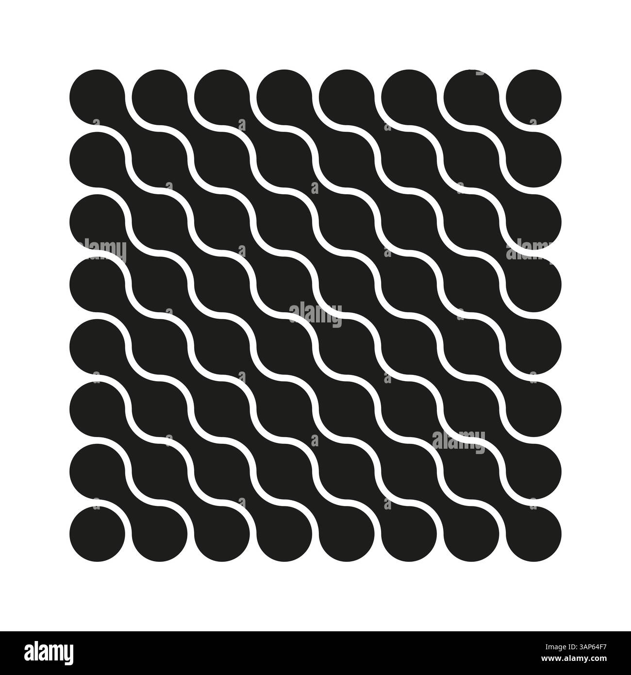 Vertical wave pattern. Black white contrast. Curved line texture ...