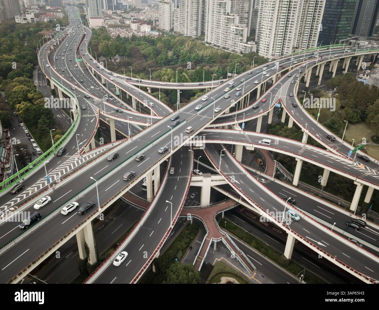 Beautiful shanghai cityscape in hi-res stock photography and images - Alamy