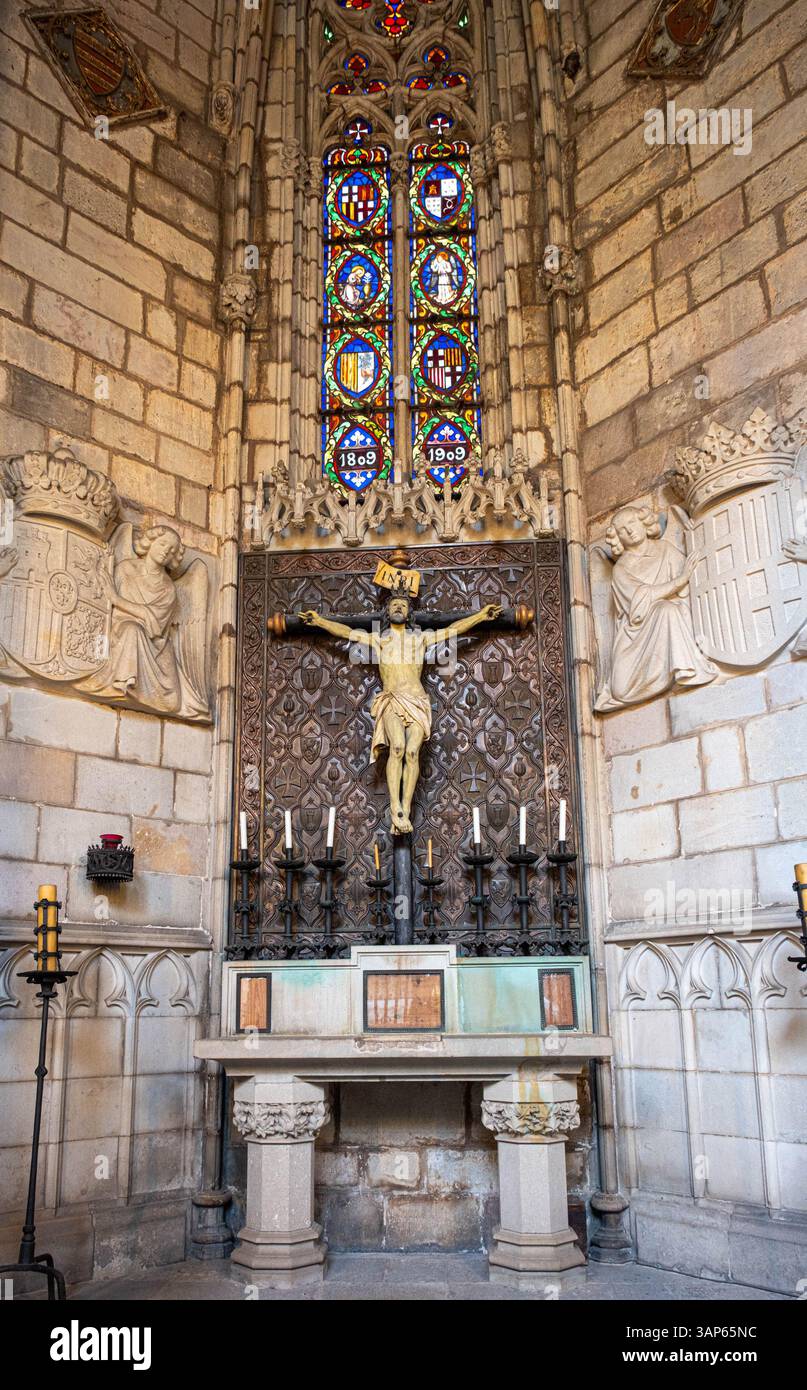 Christ on cross spain hi-res stock photography and images - Alamy