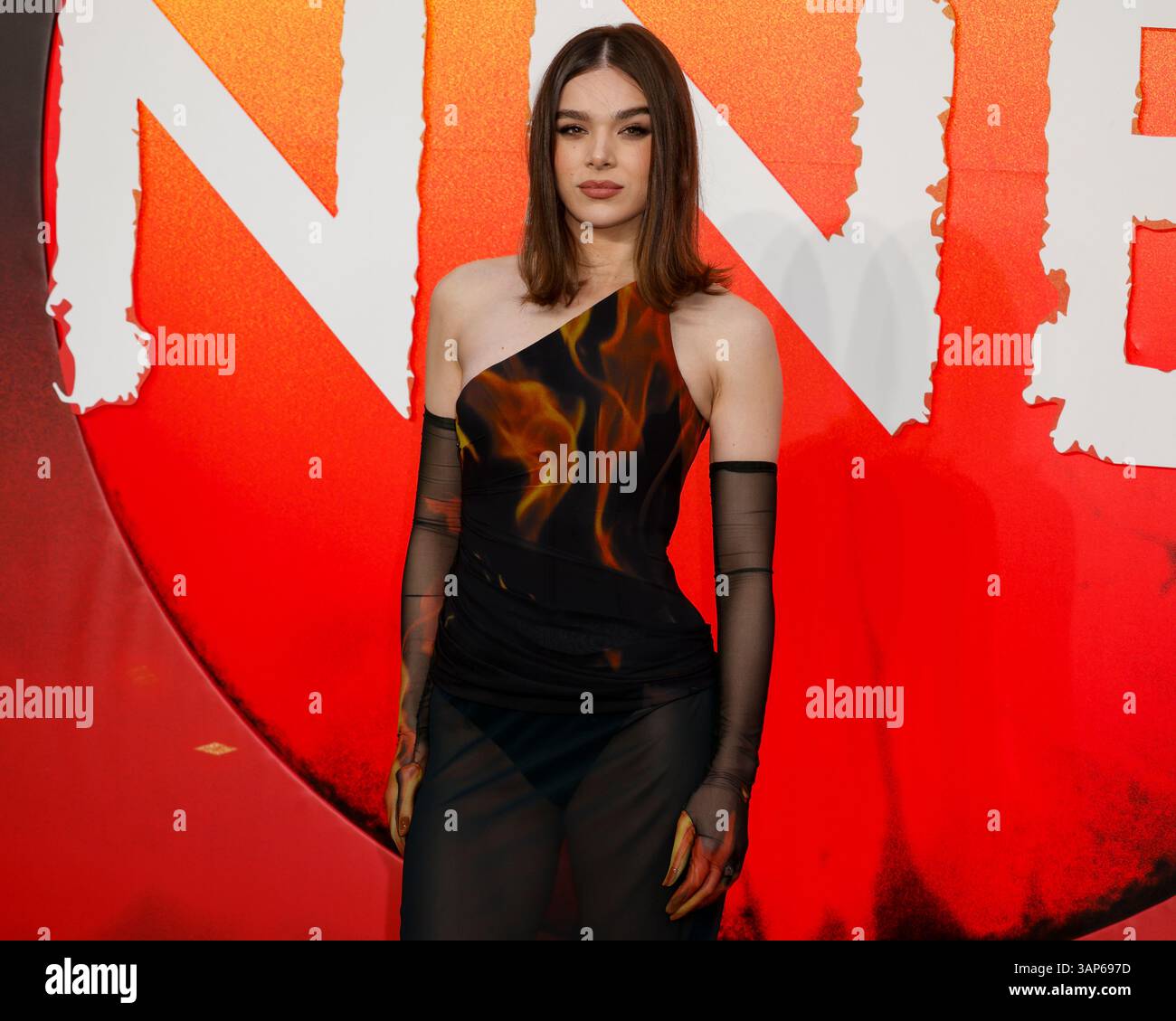 London, UK. 14th Apr, 2025. Hailee Steinfeld attends the Sinners ...