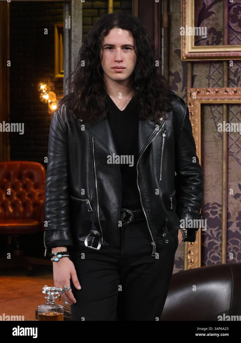 Rome, Italy. 16th Apr, 2025. Rome, Rai studios ex Dear, TV show "Ciao ...