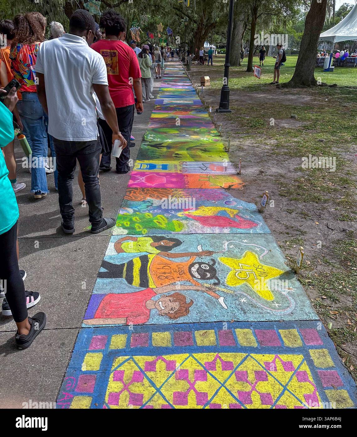 The 2024 Sidewalk Arts Festival sponsored by the Savannah College of ...