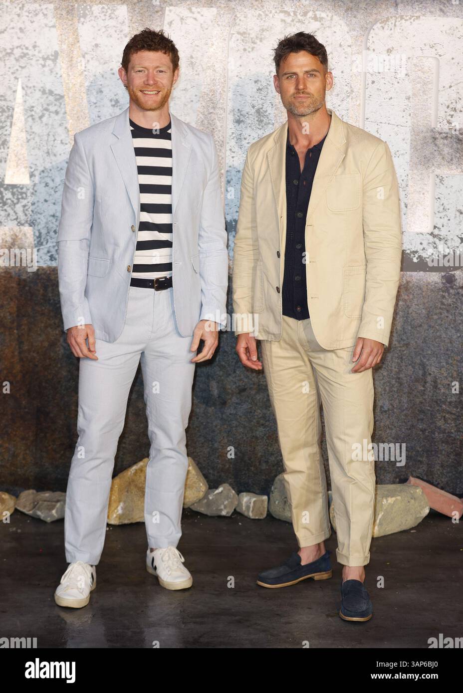 Mathew Lewis-Carter and Lawrence Price attend the World Premiere of ...