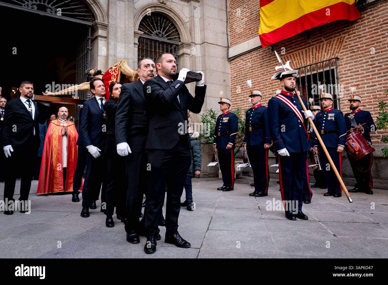 Madrid, Madrid, Spain. 15th Apr, 2025. Members of the Royal ...