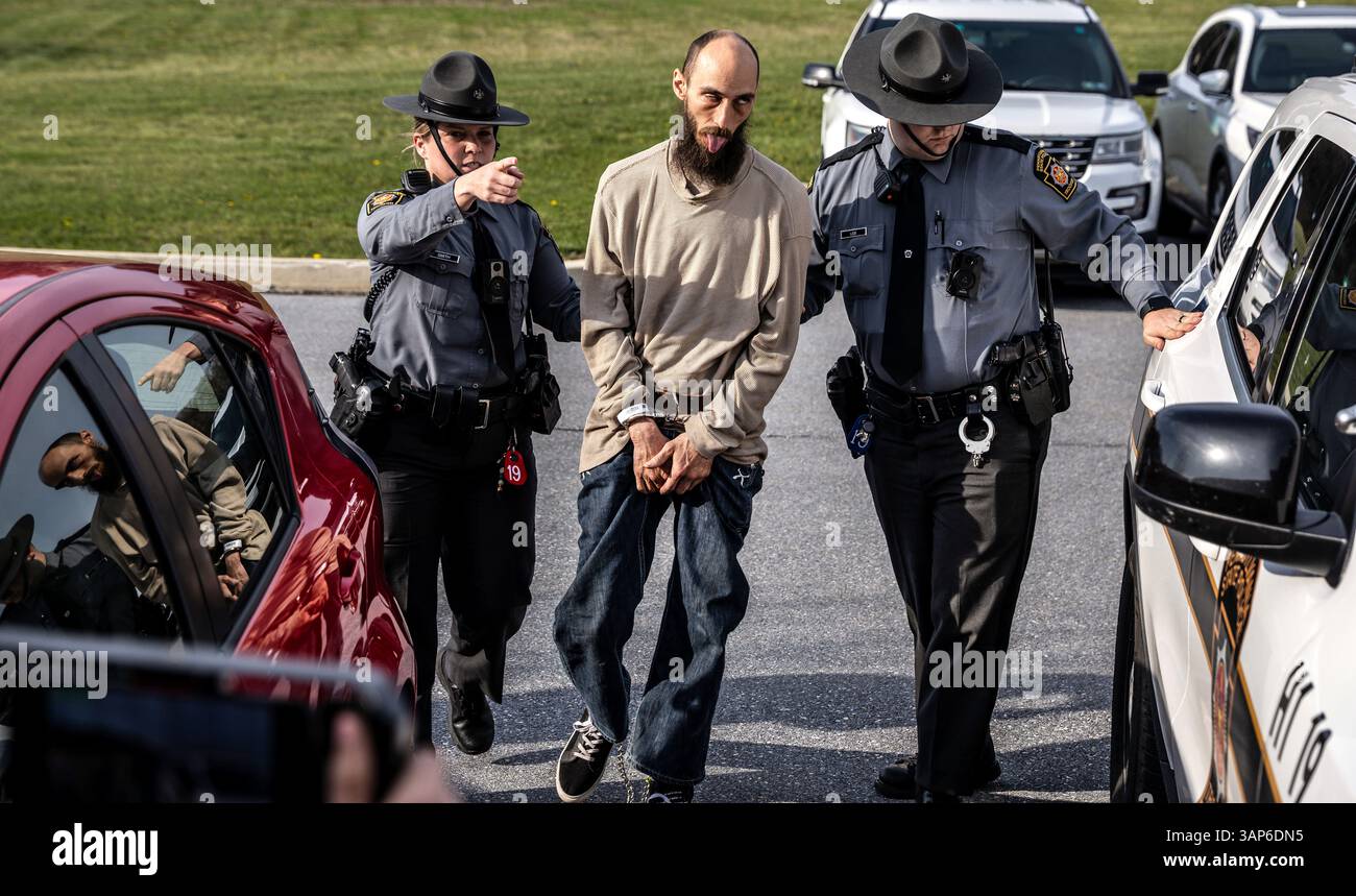 Cody Balmer arrives for his arraignment Monday, April 14, 2025, in ...