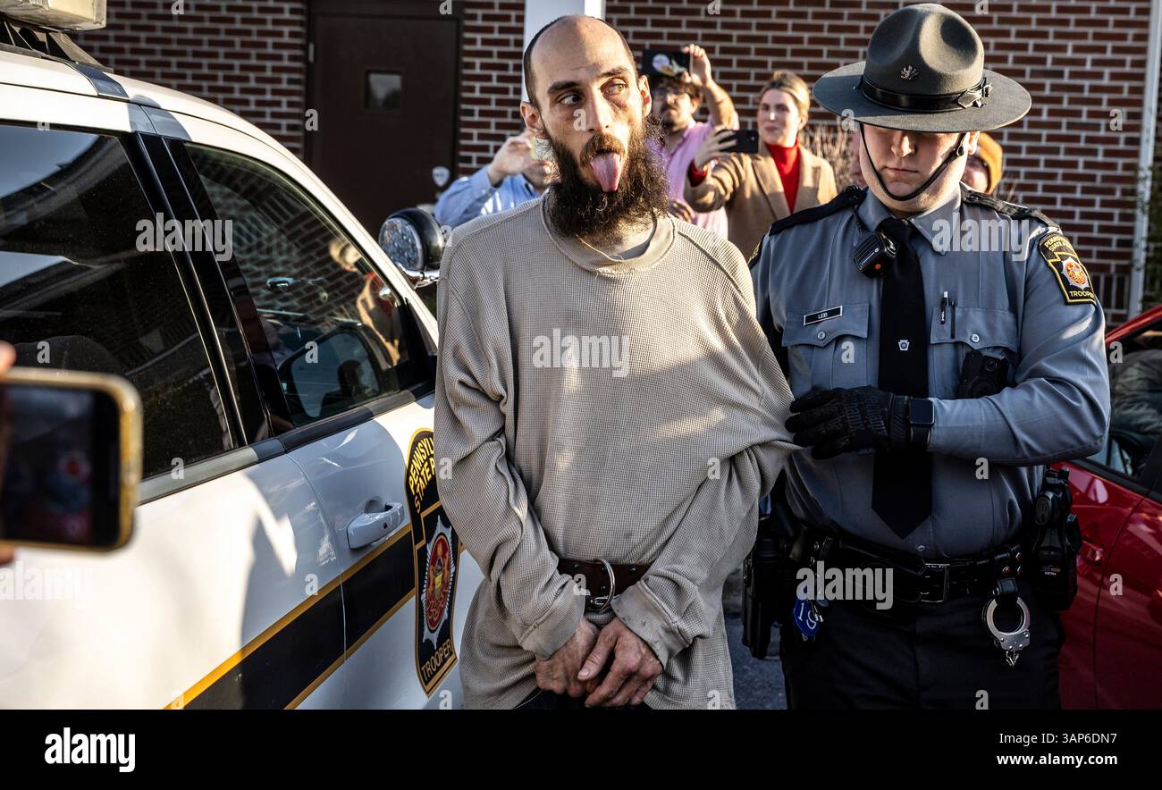 Cody Balmer is escorted from court after his arraignment Monday, April ...