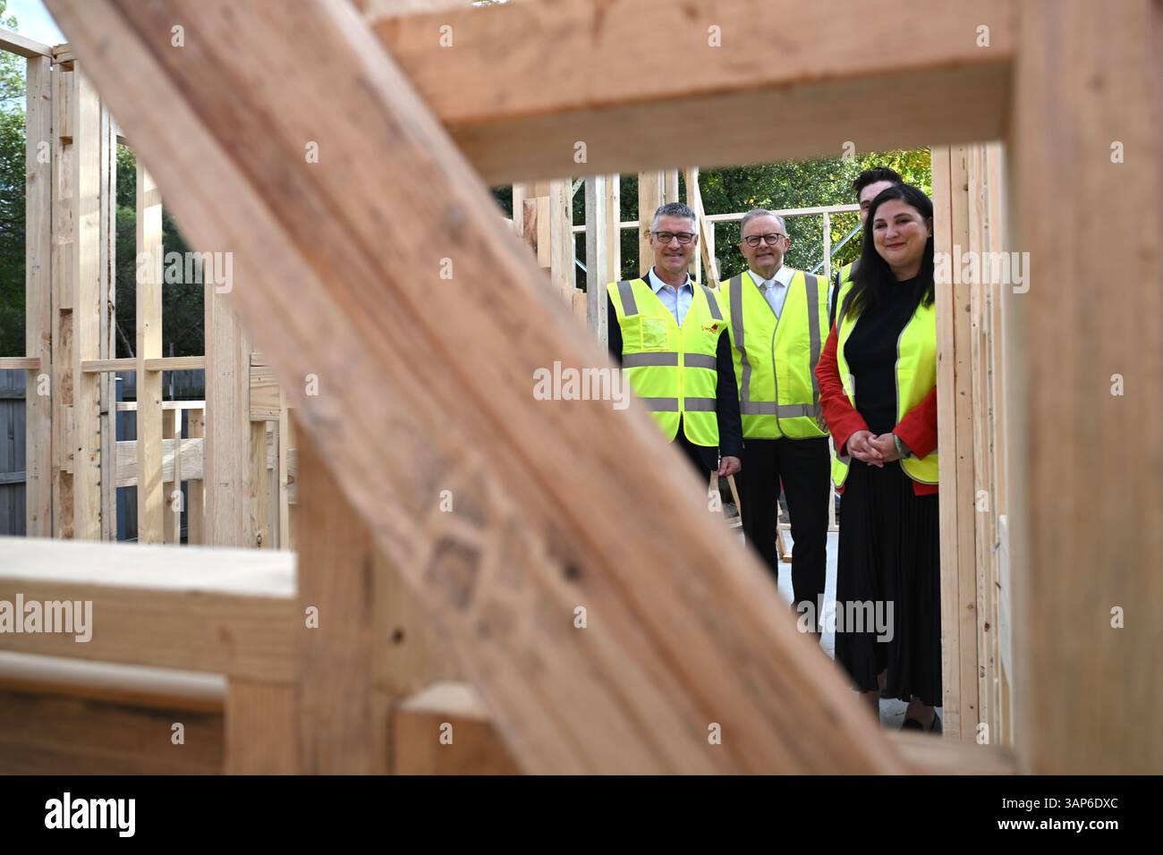 Melbourne, Australia. 16th Apr, 2025. Australian Prime Minister Anthony ...