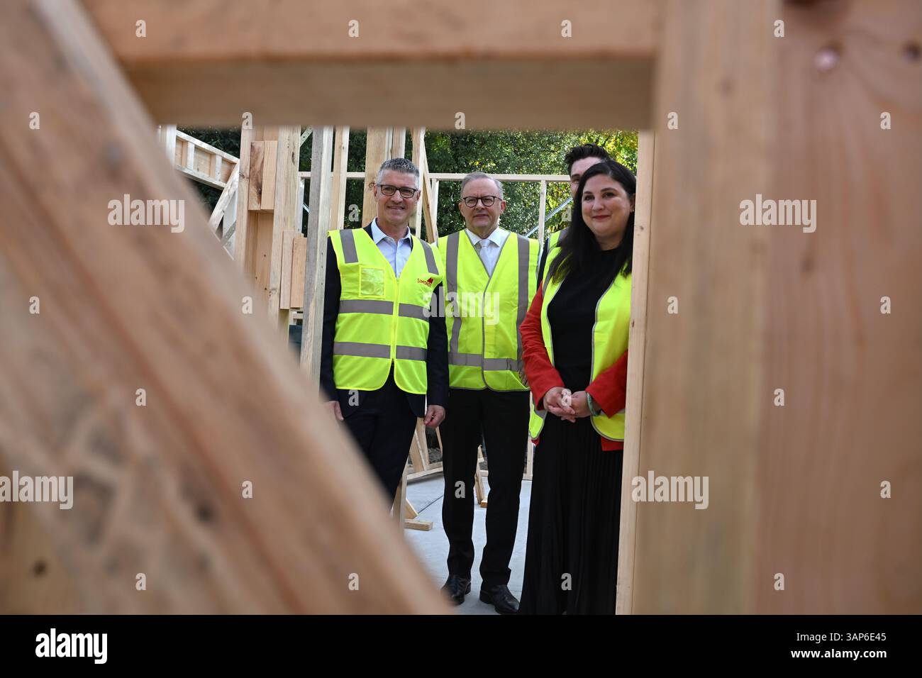 Melbourne, Australia. 16th Apr, 2025. Australian Prime Minister Anthony ...